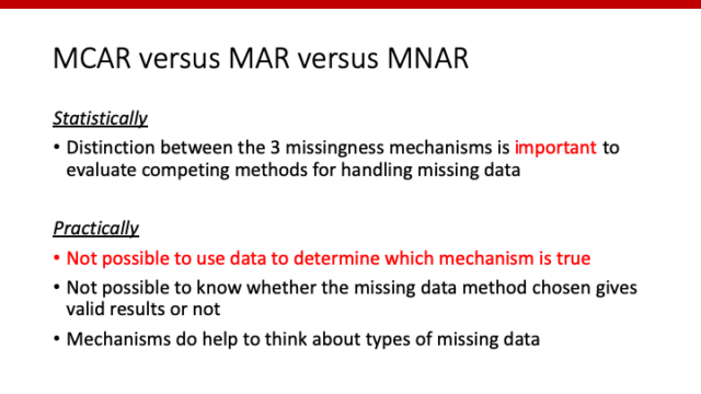 欠損値（missing value）の種類：MCAR, MAR, MNAR | シェアする挑戦者